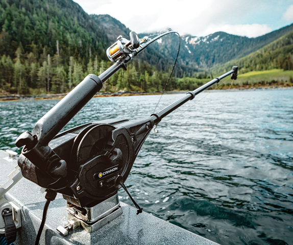 Optimum Electric Downriggers - Cannon